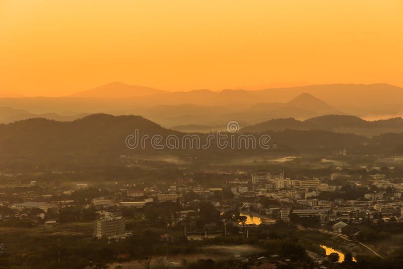 Skyline on countryside stock photo. Image of tall, skyscraper - 66751514