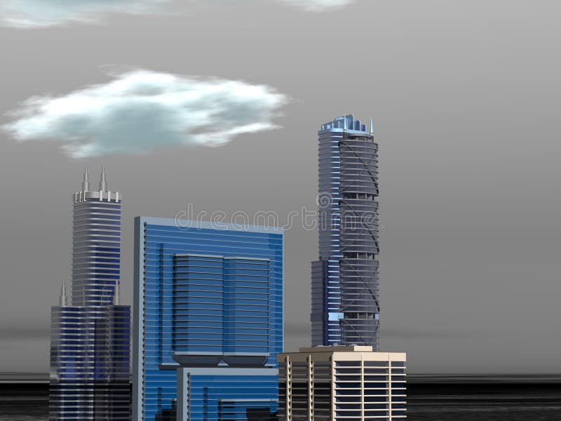 Skyline Day Picture. Image: 433345