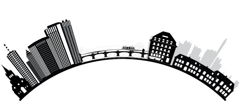 Skyline de Basileia ilustração do vetor. Ilustração de turismo - 47513354