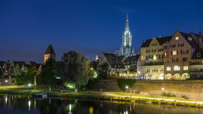 Stadt von Ulm stockbild. Bild von stadt - 6644875