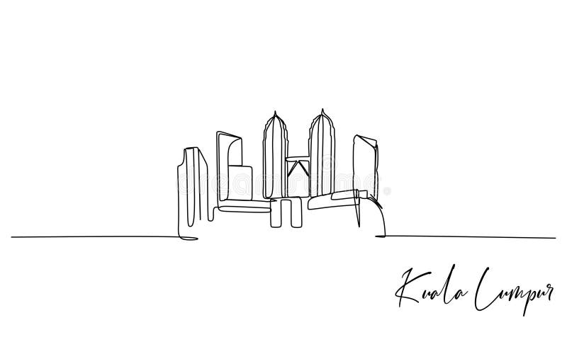 Klcc Skyline Stock Illustrations – 115 Klcc Skyline Stock Illustrations ...