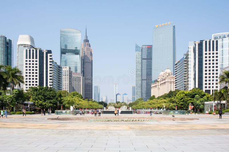 City sky stock photo. Image of city, highrise, bluesky - 19220844