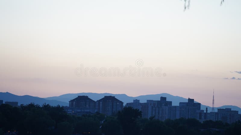 The skyline and future stock image. Image of clouds - 266253587