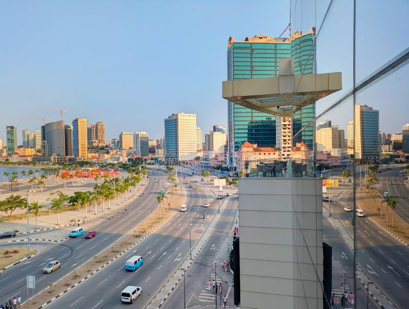 Luanda S Street - Kiosk in Angola Editorial Stock Image - Image of ...