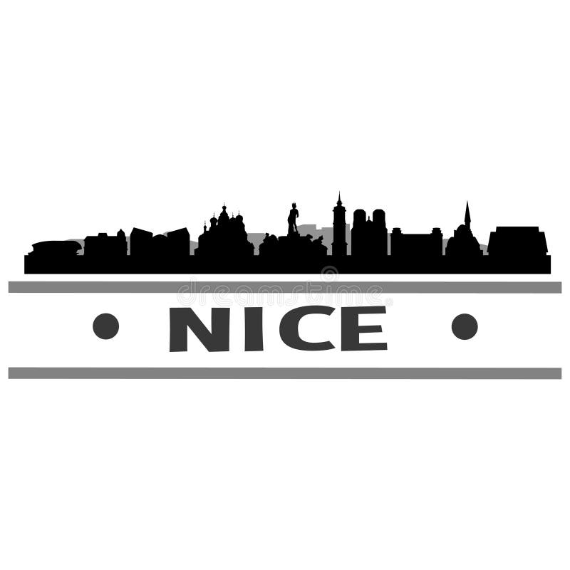 Nice City Icon Vector Art Design Stock Vector - Illustration of france ...