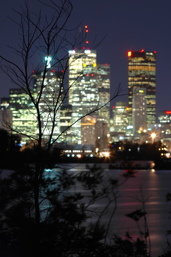 City of Perth Night Scene stock photo. Image of view, urban - 559676