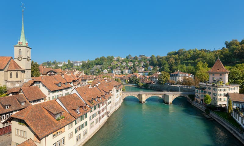 Bern skyline, Switzerland stock photo. Image of residential - 16341824