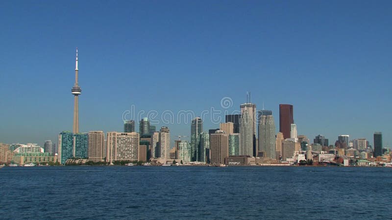 Toronto, Canada - May 6, 2023: Red Tram Crossing Downtown Streets ...