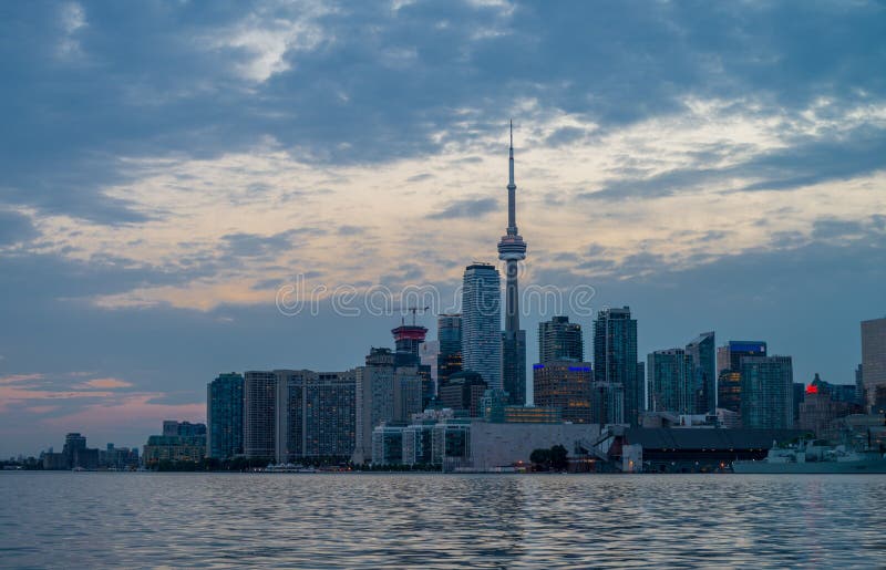 Skyline of Toronto in Canada Editorial Photo - Image of business ...
