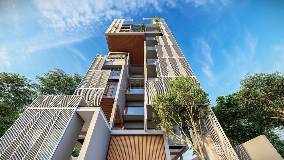 Skyline Transformations 3D Renderings of Multi-Storied Building Designs ...