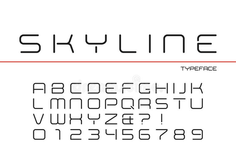 Skyline Font Stock Illustrations – 32,702 Skyline Font Stock Illustrations, Vectors & Clipart ...