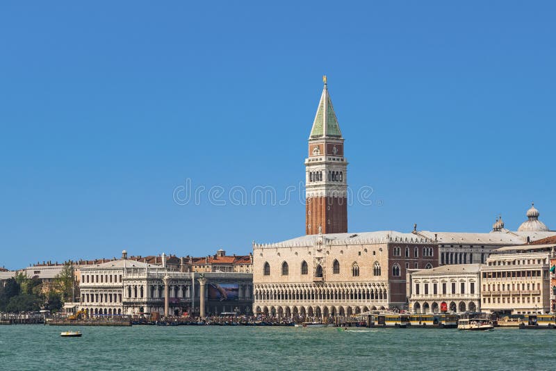 Skyline of venice editorial image. Image of italy, cityscape - 121932380