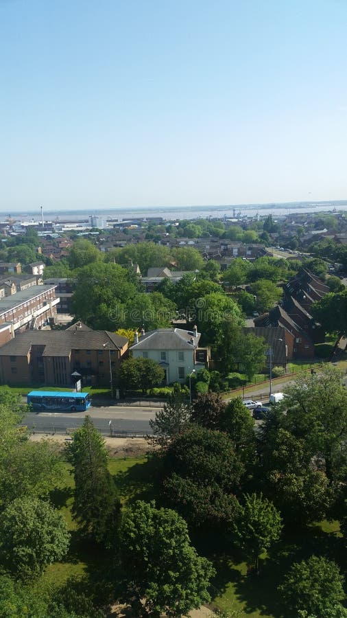 Skyline View of Hull from HRI Editorial Photo - Image of village ...