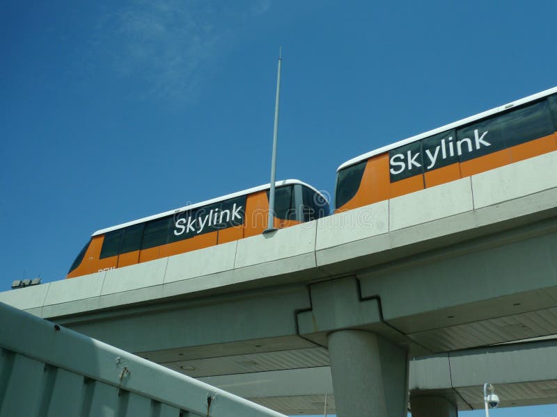 Dallas Fort Worth Airport, Skylink Editorial Stock Photo - Image of ...