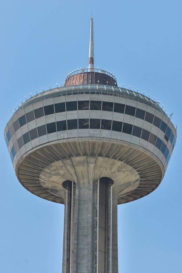 Skylon Tower Near Niagara Falls Editorial Photography - Image of ...