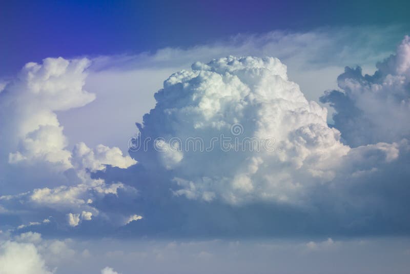 Skyscape with great clouds stock photo. Image of cloudy - 34942914