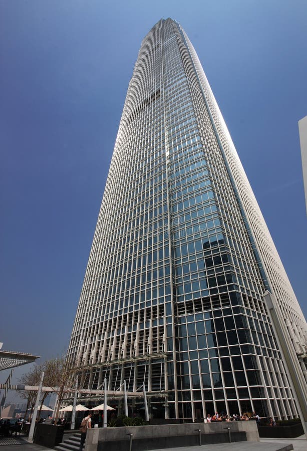 Skyscaper in Hong Kong editorial stock image. Image of landscape - 19658889