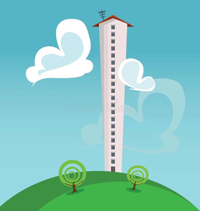 Single Skyscraper Stock Illustrations – 3,870 Single Skyscraper Stock ...