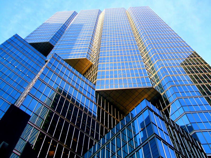 Skyscraper with Round Windows Stock Photo - Image of round, building ...