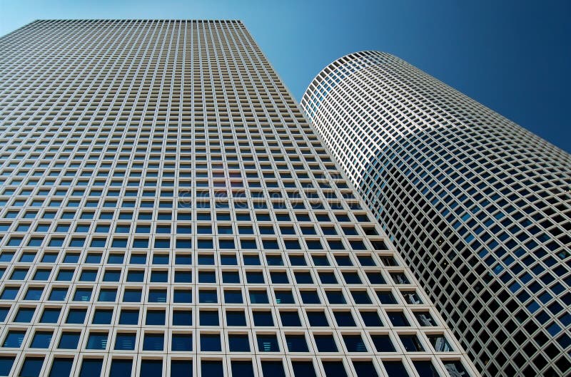 Skyscraper with Round Windows Stock Photo - Image of round, building ...