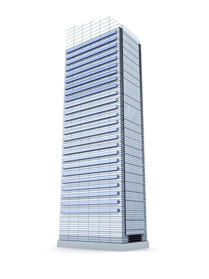 Skyscraper stock illustration. Illustration of high, investment - 24406826