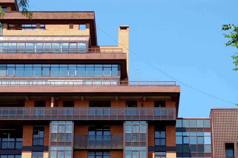 Luxury Apartments stock photo. Image of luxury, highrise - 1468468