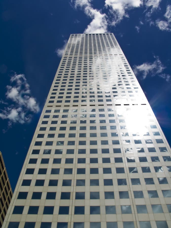 Skyscraper stock photo. Image of famous, cityscape, blue - 2123000