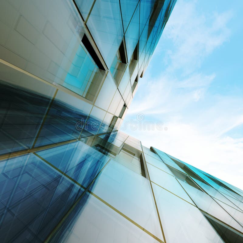 Skyscraper Abstract Concept Stock Illustration - Illustration of ...