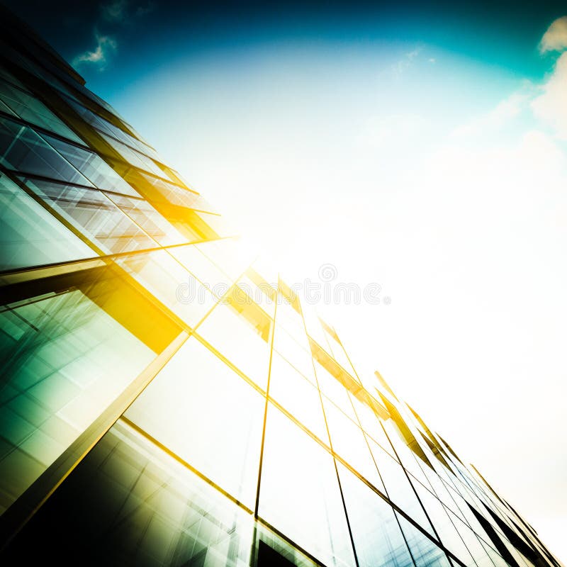 Skyscraper Abstract Concept Stock Illustration - Illustration of ...