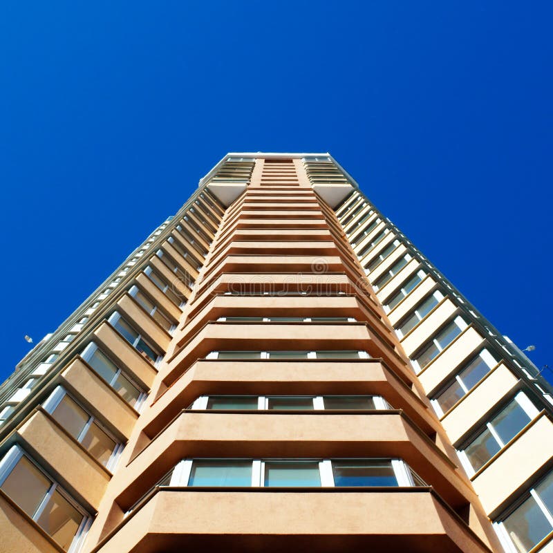 Skyscraper Aims As a Ladder Stock Photo - Image of sight, cityscape ...