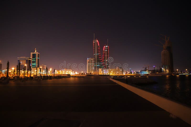 The Skyscraper in Bahrain Financial Harbour, Manama, Bahrain Stock ...