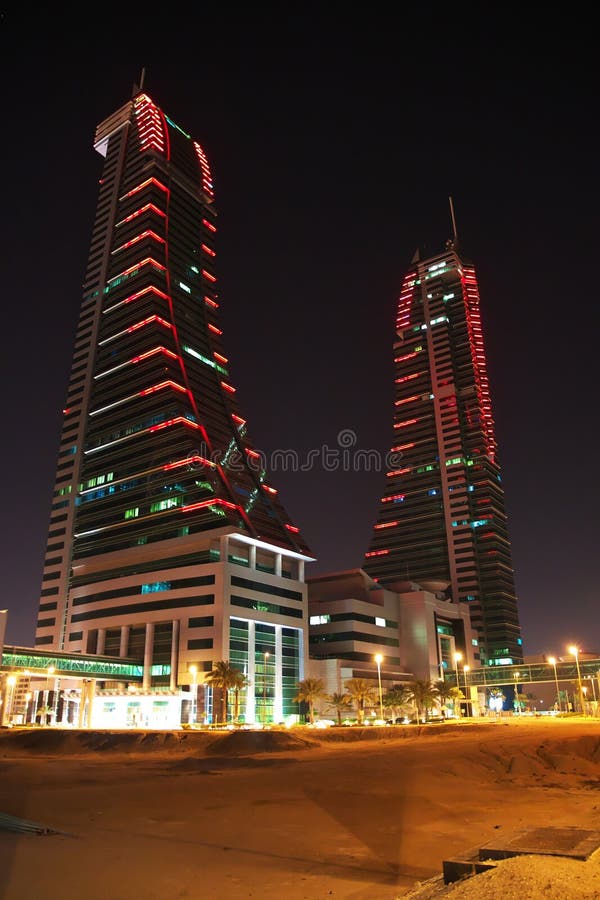 The Skyscraper in Bahrain Financial Harbour, Manama, Bahrain Editorial ...