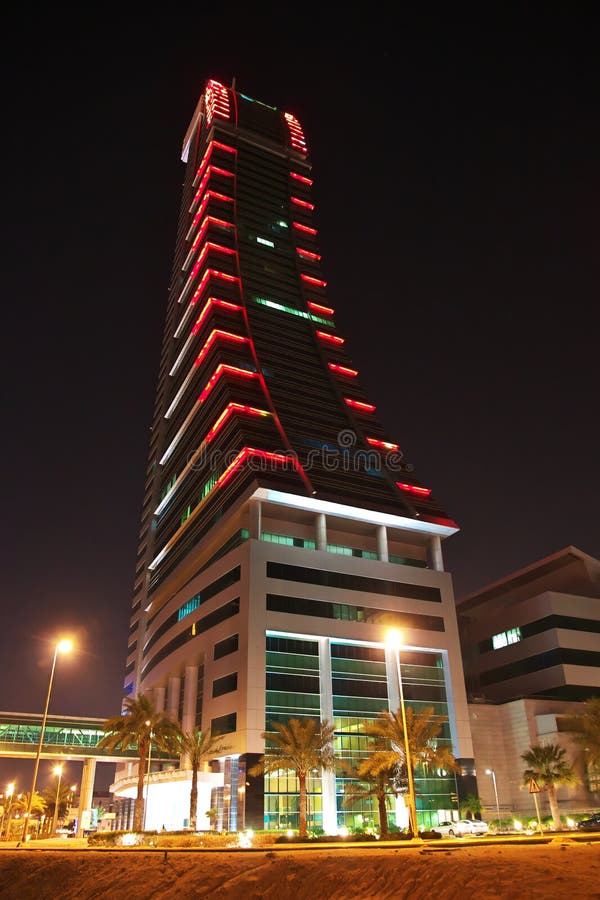 The Skyscraper in Bahrain Financial Harbour, Manama, Bahrain Editorial ...