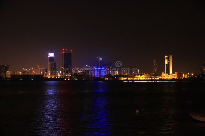 The Skyscraper in Bahrain Financial Harbour, Manama, Bahrain Stock ...
