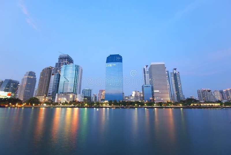 Skyscraper in Bangkok stock image. Image of landscape - 43209399