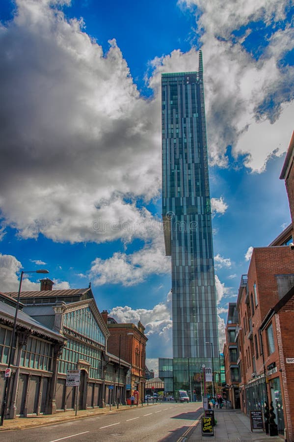 Beetham Tower, Manchester, England Stock Image - Image of empty, color ...