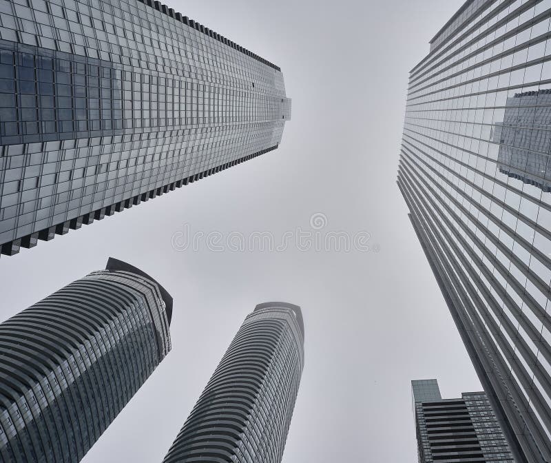 Skyscraper from below stock image. Image of financial - 128697551