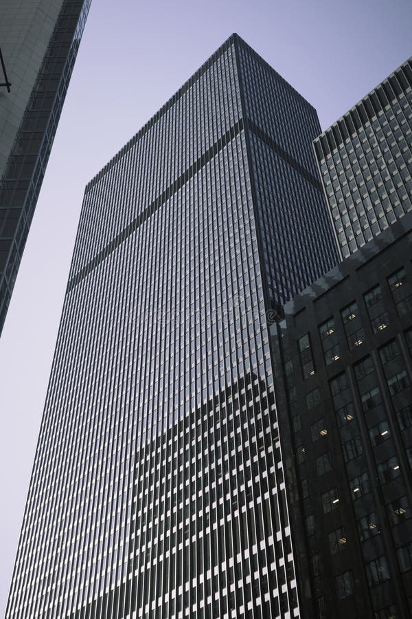 Skyscraper from below stock image. Image of cityscape - 7795763