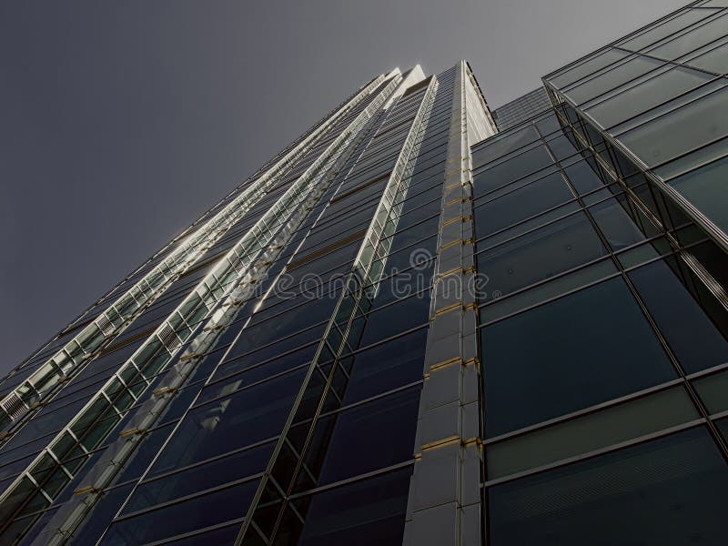 Skyscraper from bottom stock image. Image of glass, skyscraper - 82788427