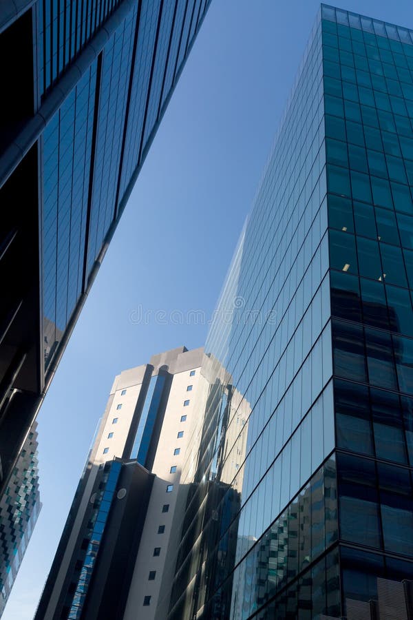 Skyscraper bottom view stock photo. Image of business - 113693834