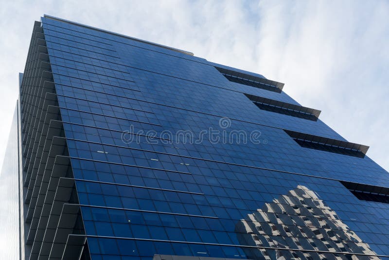 Skyscraper bottom view stock photo. Image of glass, city - 113772626