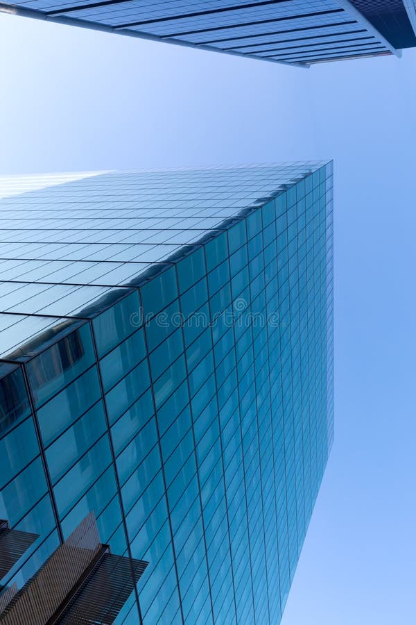 Skyscraper bottom view stock image. Image of exterior - 113772641