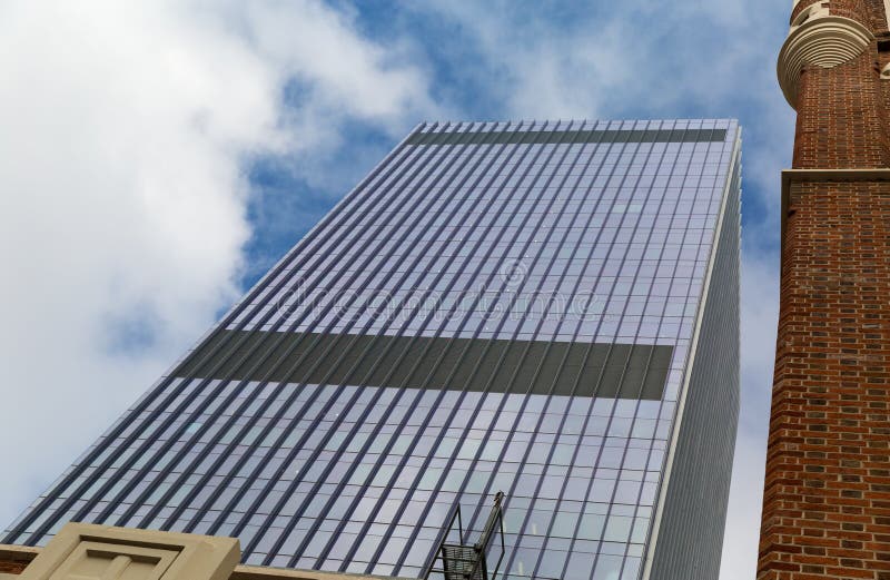 Skyscraper bottom view stock photo. Image of facade - 112164290