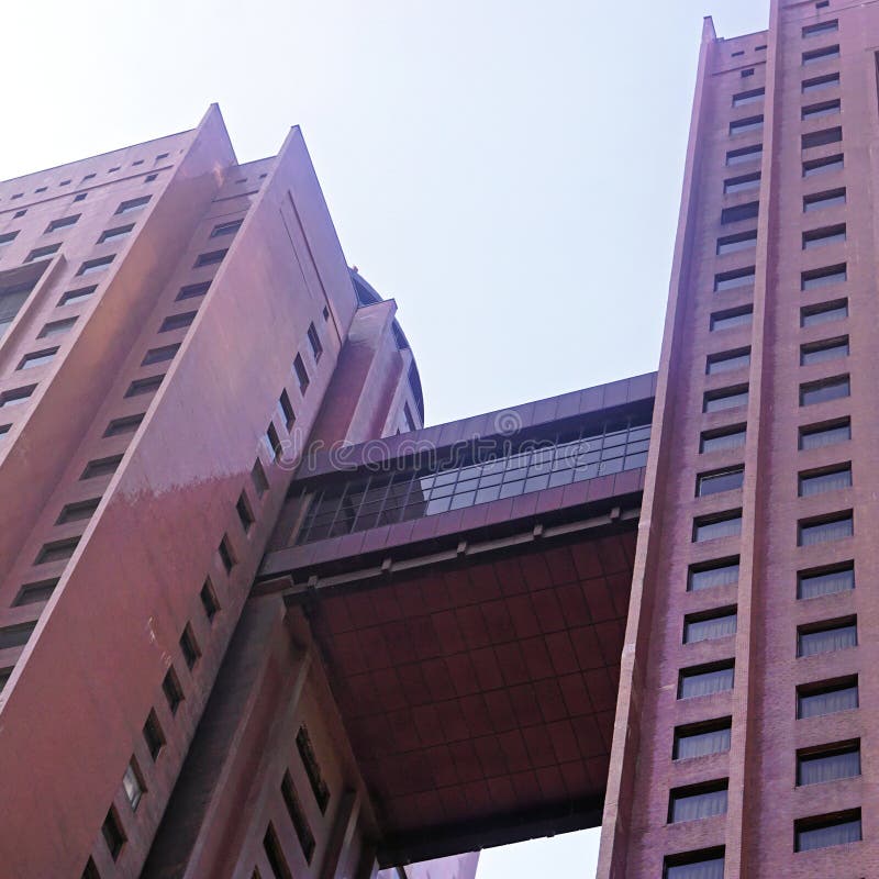 Skyscraper Bridge Pyongyang Stock Photo - Image of north, capital ...