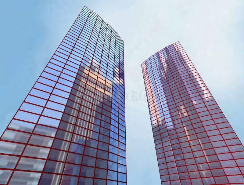 Skyscraper, building stock illustration. Illustration of buildings ...