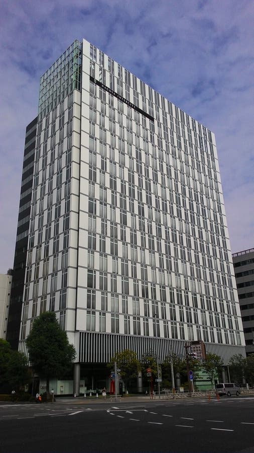 Skyscraper & Building Along the Street of Japan Editorial Photography ...