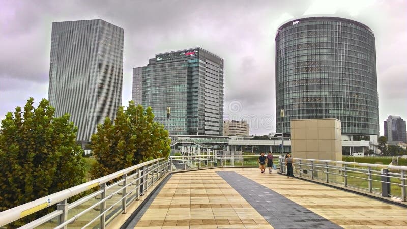 Skyscraper & Building Along the Street of Japan Editorial Stock Photo ...