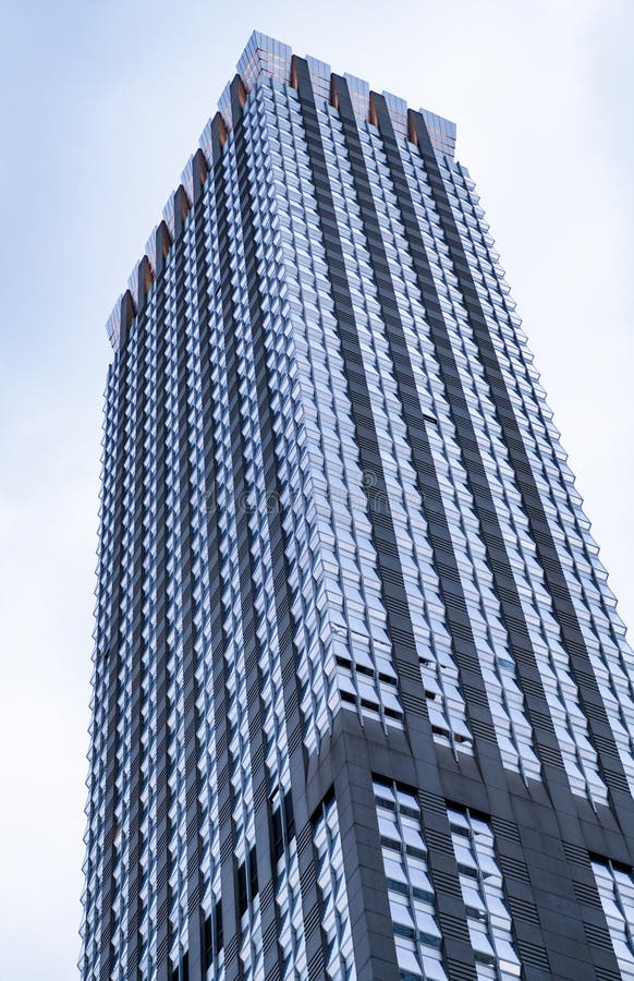 Skyscraper Building Architecture. Skyscraper in Business District ...