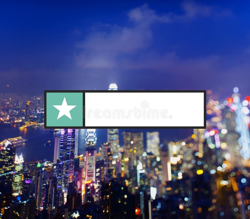 Skyscraper Building Attraction Night Life Concept Stock Photo - Image ...