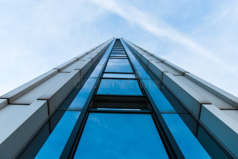 Skyscraper - Building Front Stock Image - Image of exceed, outstrip ...